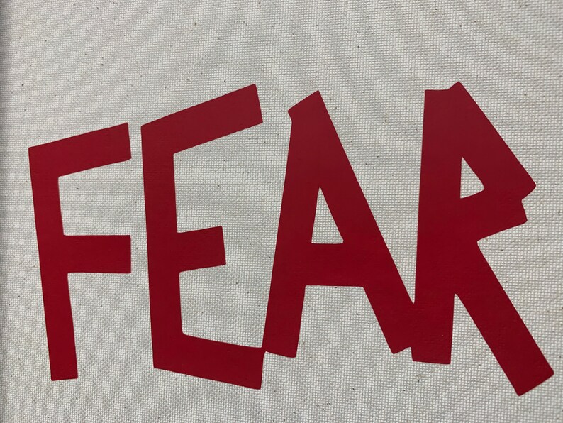 Mose Schrute FEAR Sign the Office - Etsy