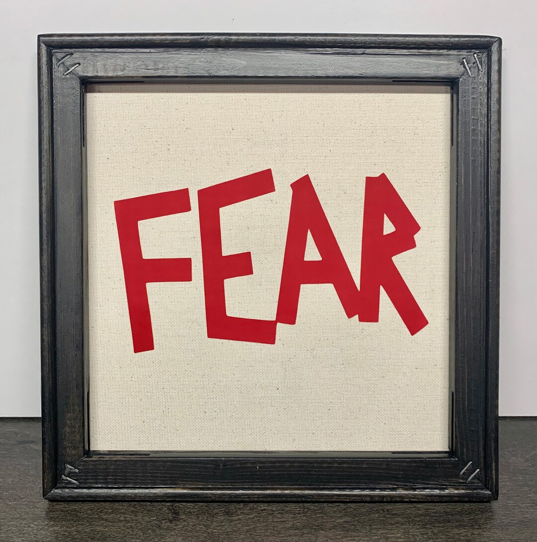 Mose Schrute FEAR Sign - the Office - Etsy