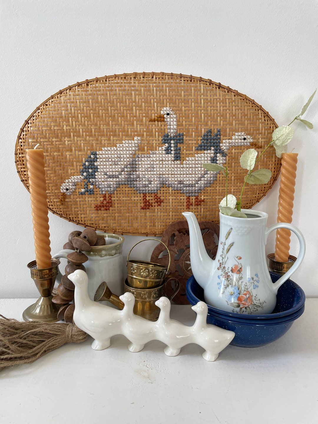 Vintage Home Decor Bundle Box, Cottage Core, Grandma Core, Farmhouse ...