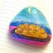 Painted Challah Bread Rock, Stone Painting, Jewish Food Art, Beach ...
