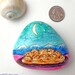 Painted Challah Bread Rock, Stone Painting, Jewish Food Art, Beach ...
