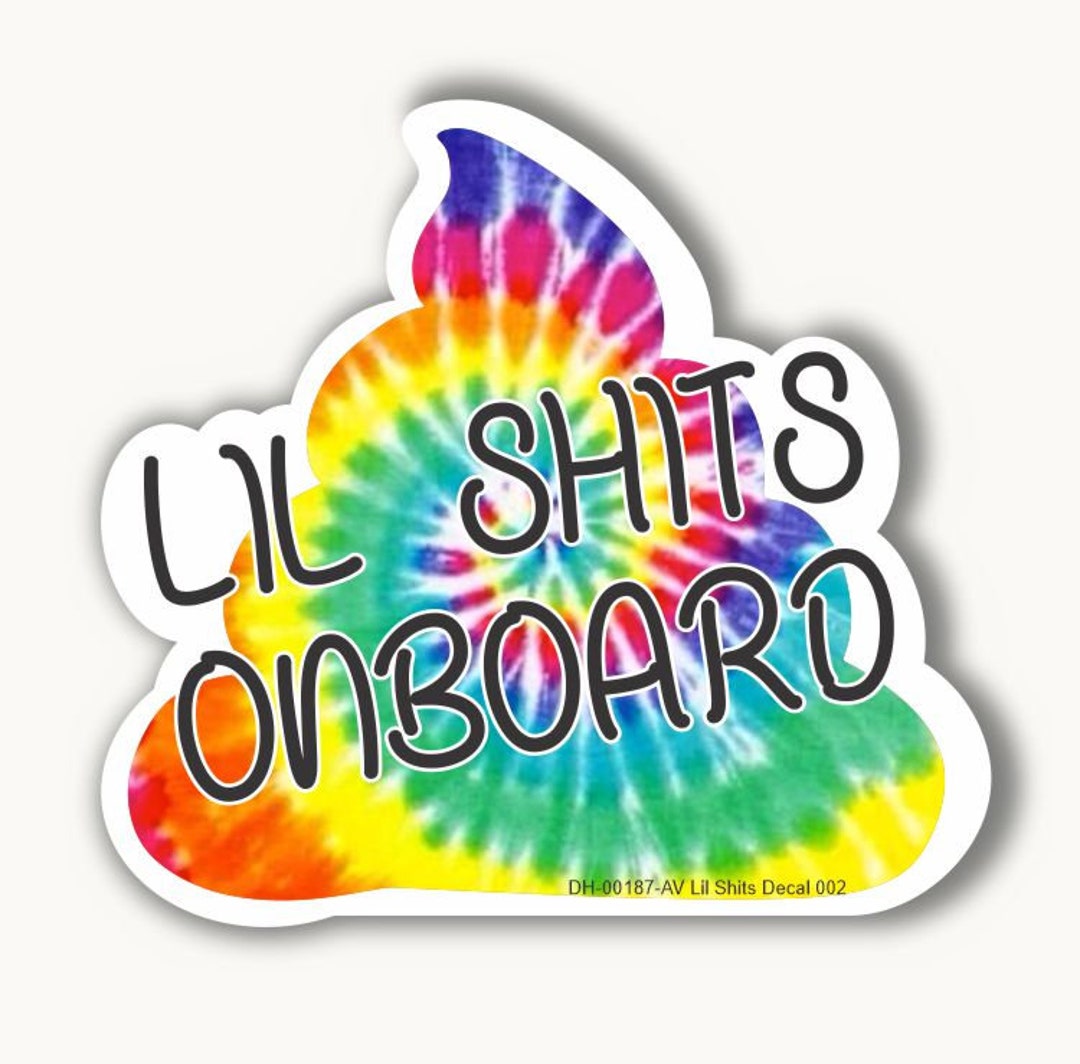 Lil' Shits Decal 002 - Etsy