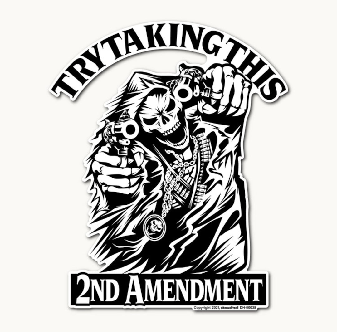 2nd Amendment Decal - Etsy
