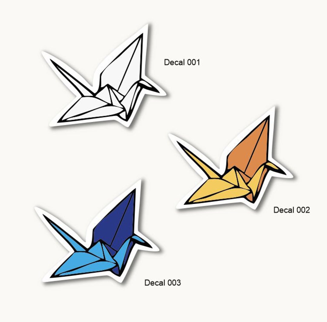 Origami Decal - Etsy