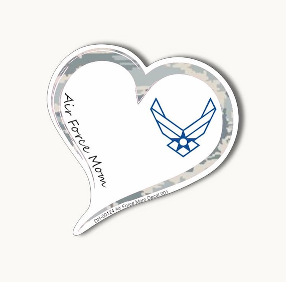Air Force Mom Decal 001 - Etsy