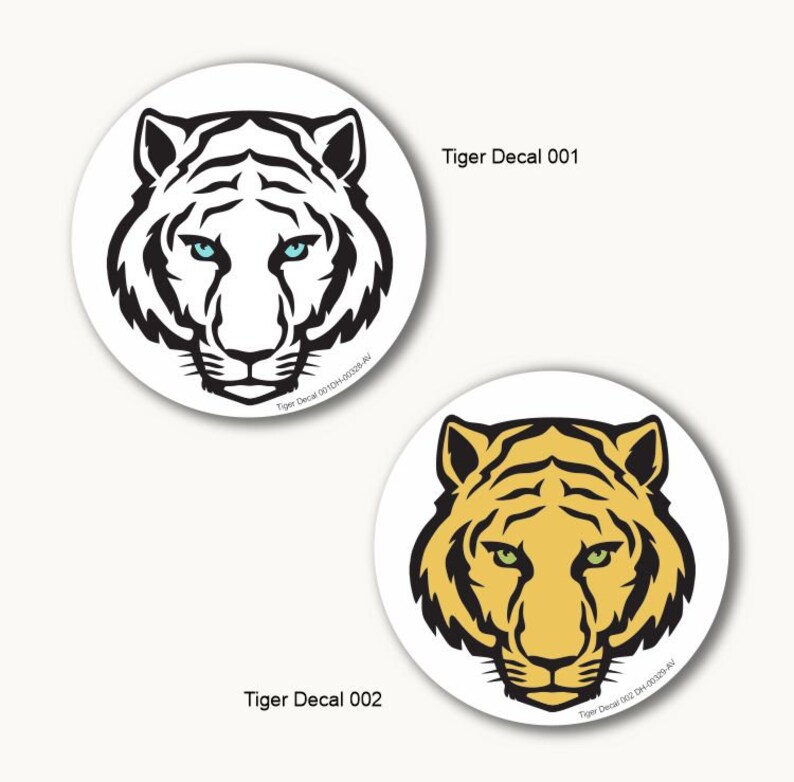Tiger Decals - Etsy