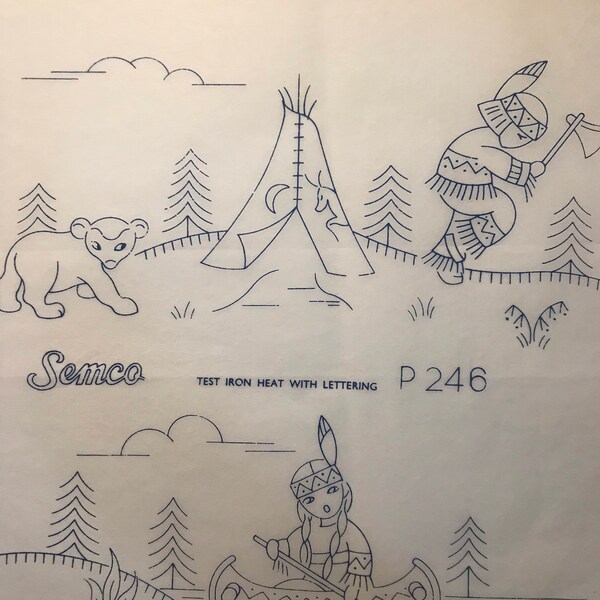 Native American Iron on Transfers - Etsy