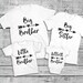 Big Middle Little Brother Sister Sibling SVG & PNG Files - Etsy