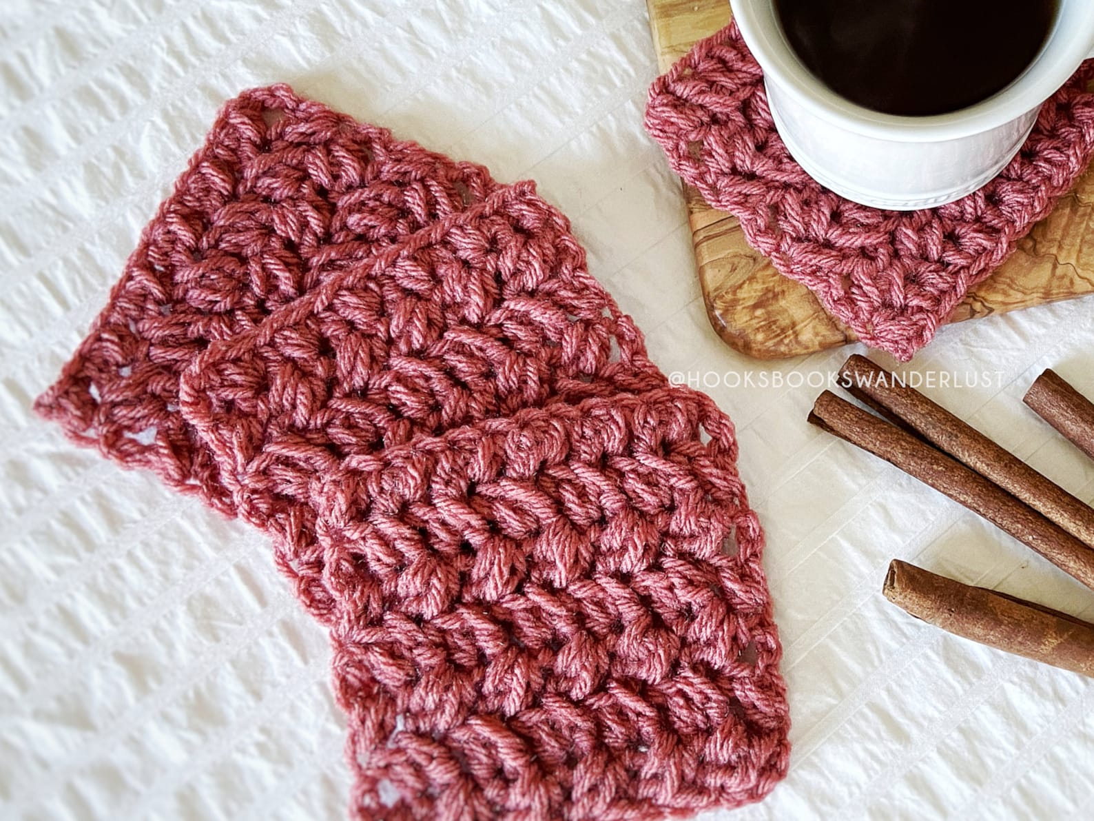 Brookside Coaster Crochet Pattern | PDF Pattern | Advanced Beginner ...