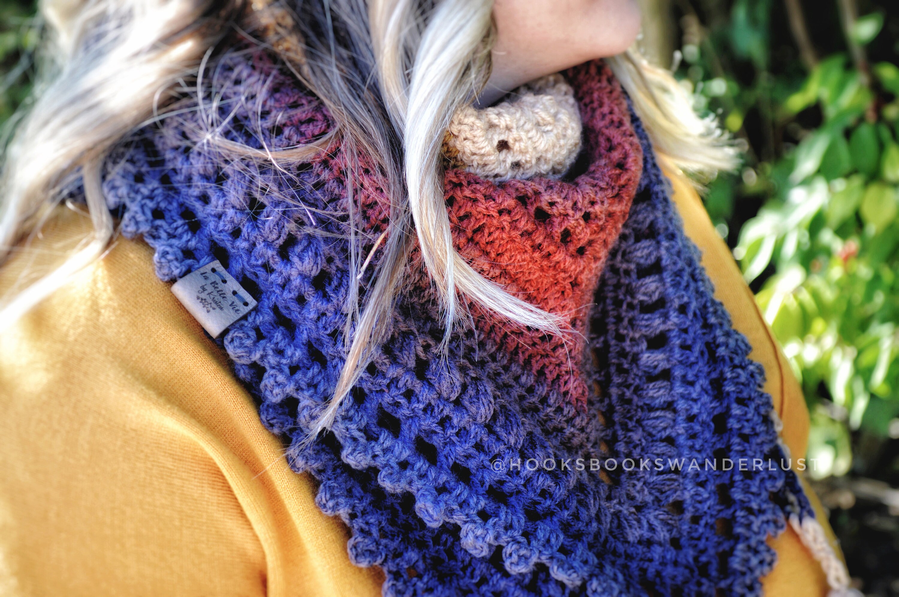 Autumn Walks Triangle Scarf PDF Pattern, Easy Crochet, Confident ...