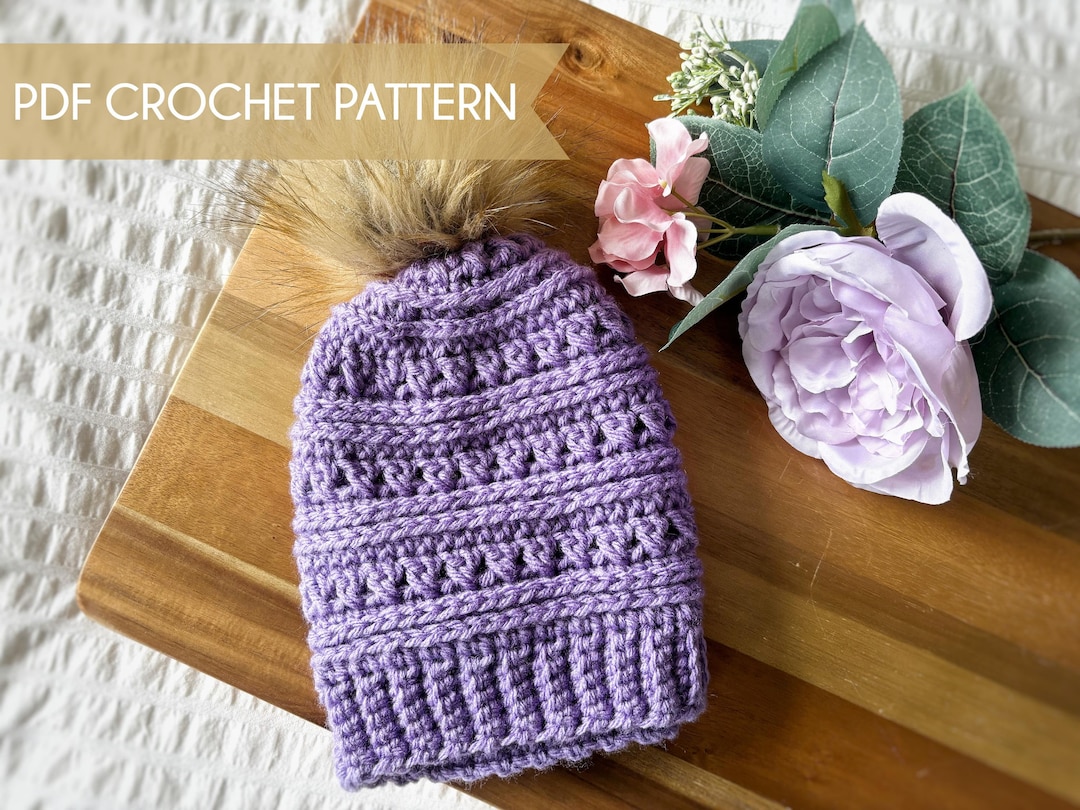 Crossroads Beanie Crochet Pattern - Adult Sizes | PDF Pattern ...