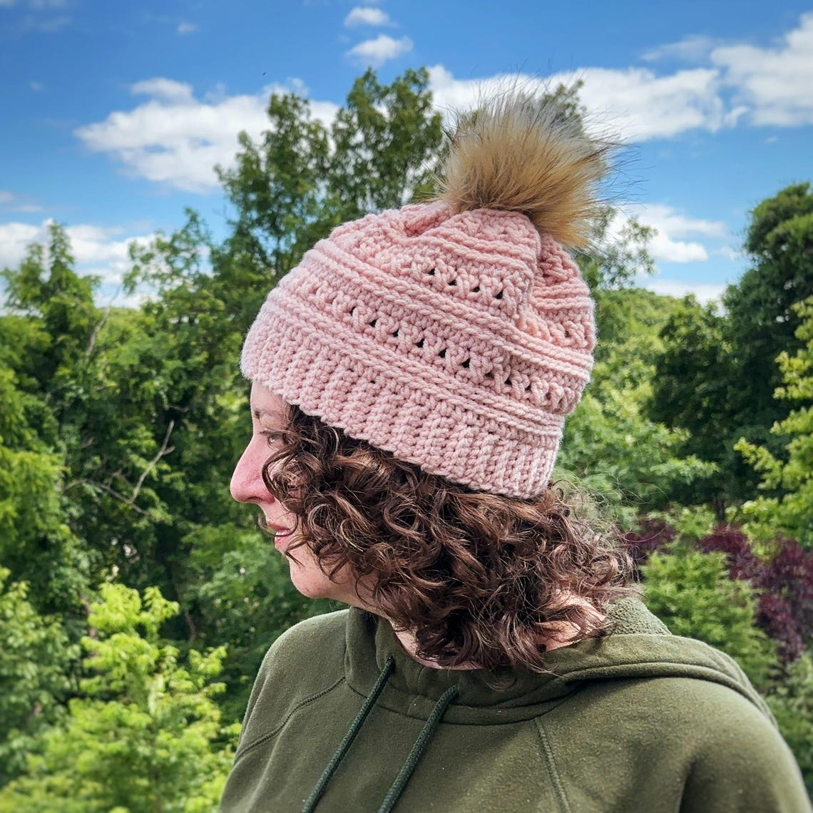 Crossroads Beanie Crochet Pattern - Adult Sizes | PDF Pattern ...