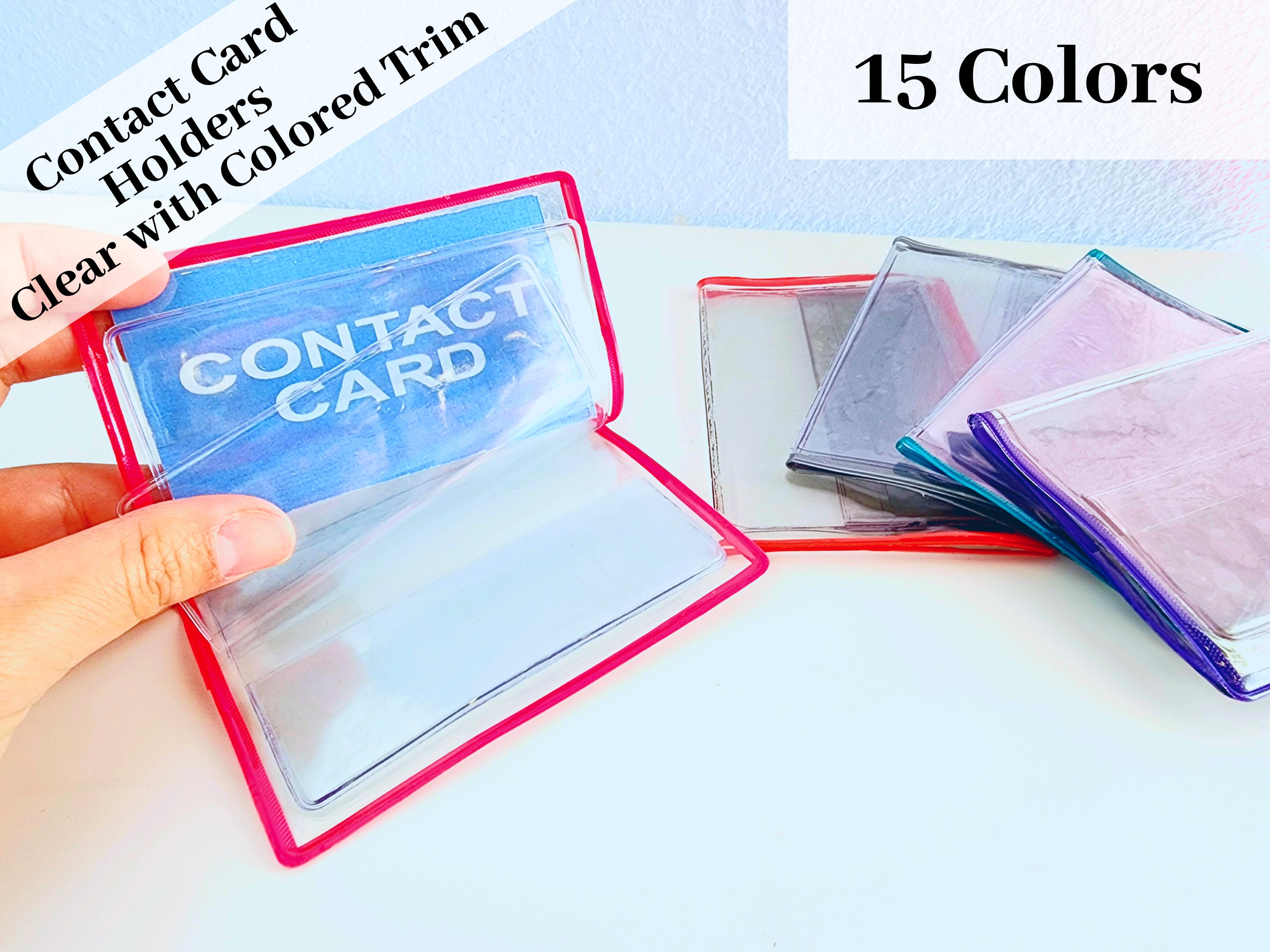 JW Ministry Organizer Clear Contact Card Holder - Etsy