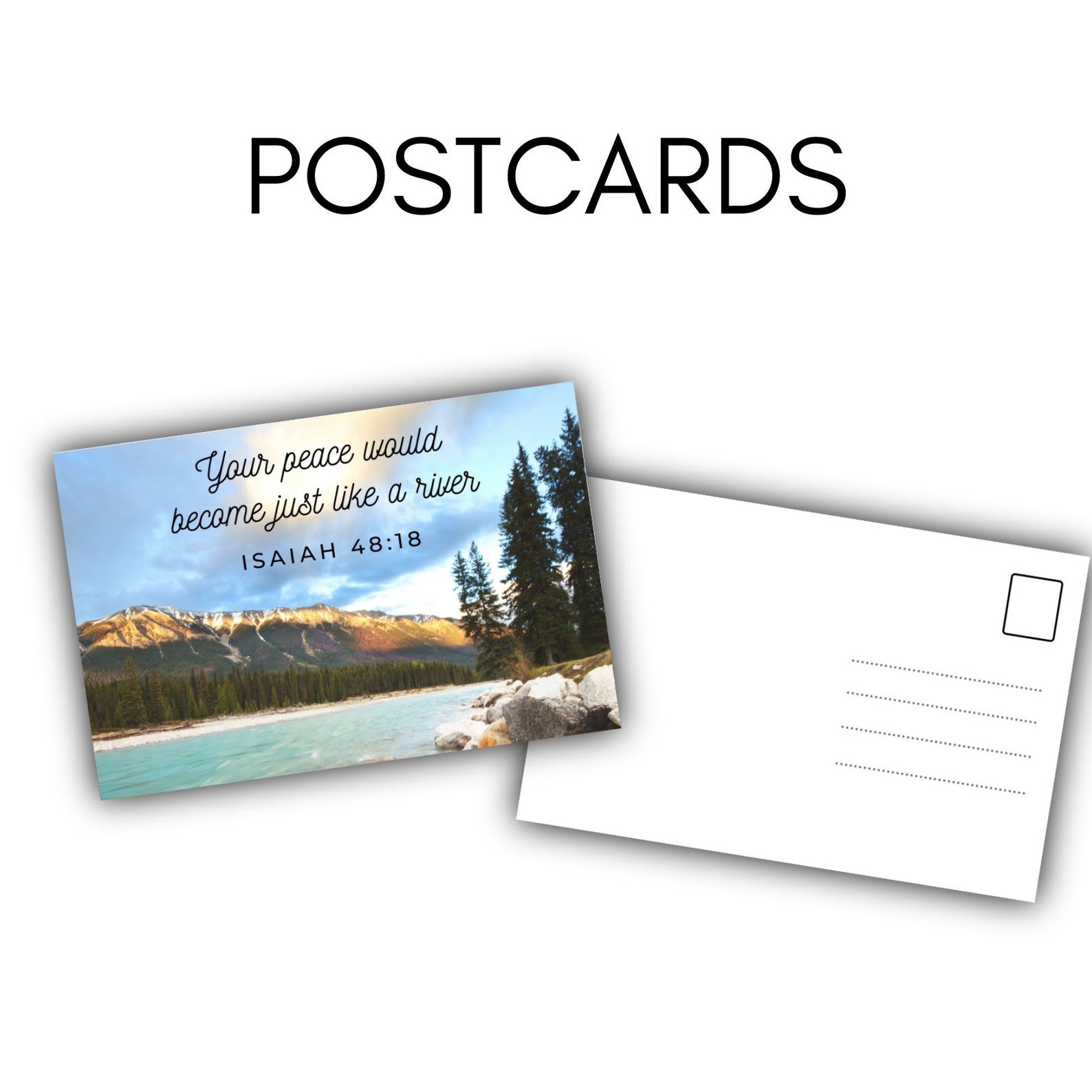 JW Postcards - POSTCARD Bundle Pack of 7 Different Designs - Etsy