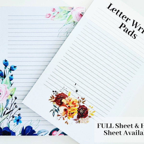 Letter Writing Pad - Etsy UK