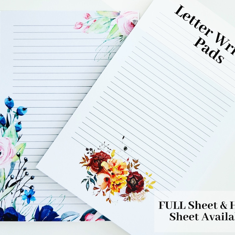 Letter Writing Pads - Etsy
