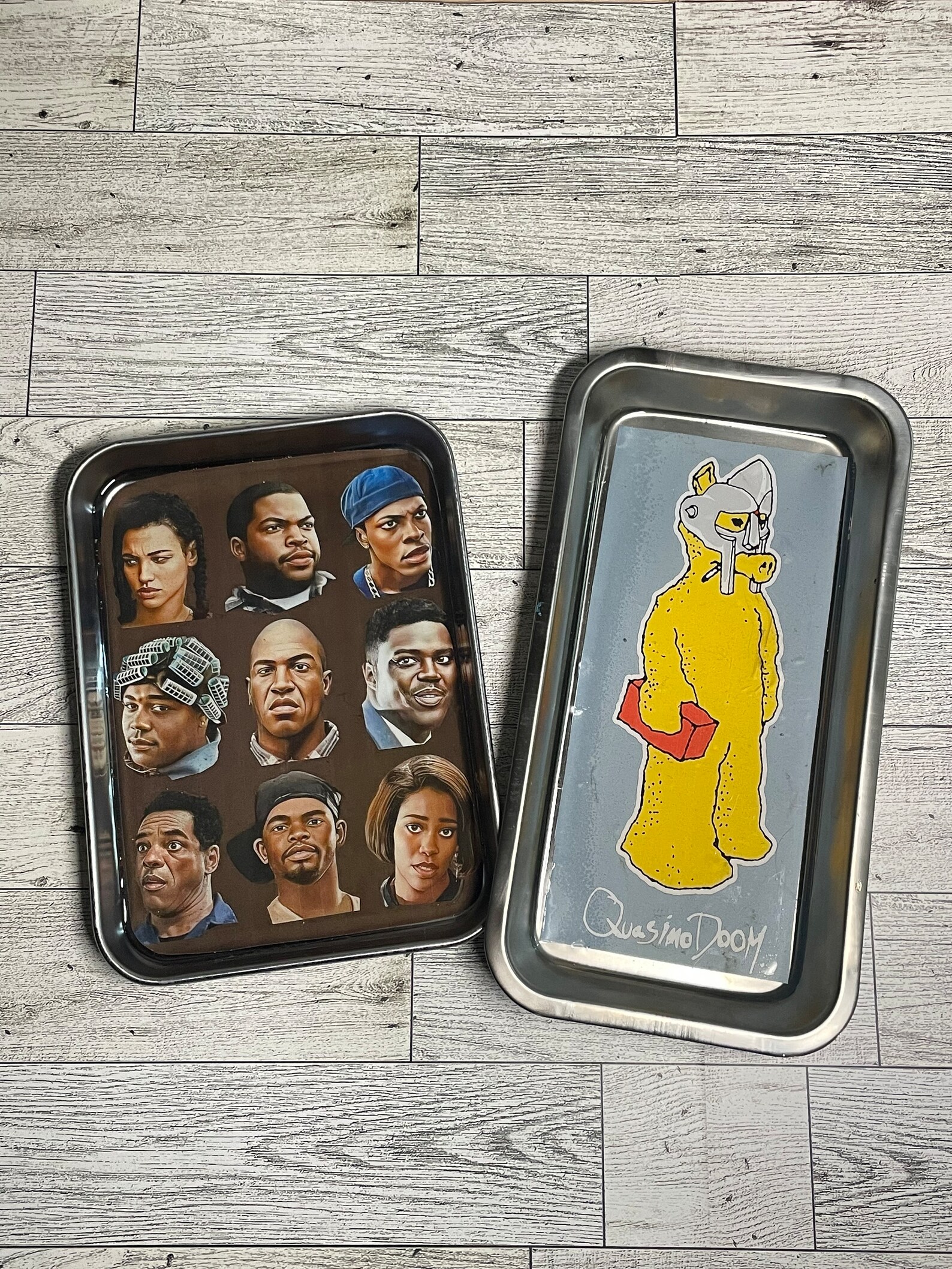 Stainless Steel Rolling Trays / Friday Rolling Tray/ Qusimo Doom ...