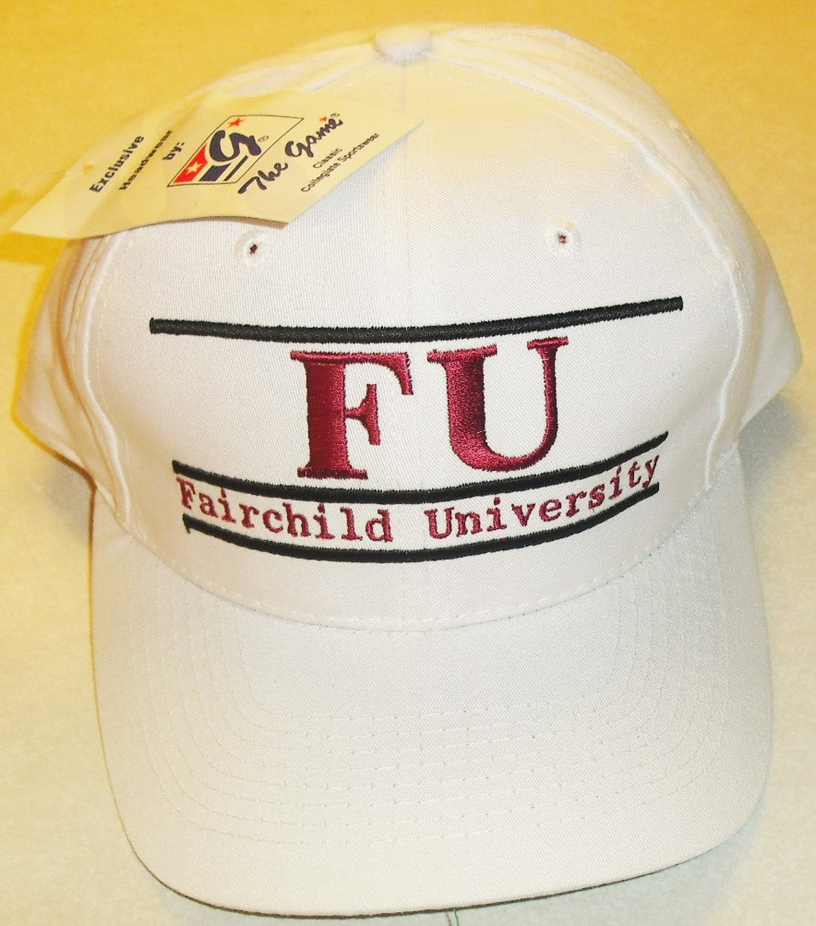 Fairchild FU University 90s Vintage Original Snapback Hat the - Etsy