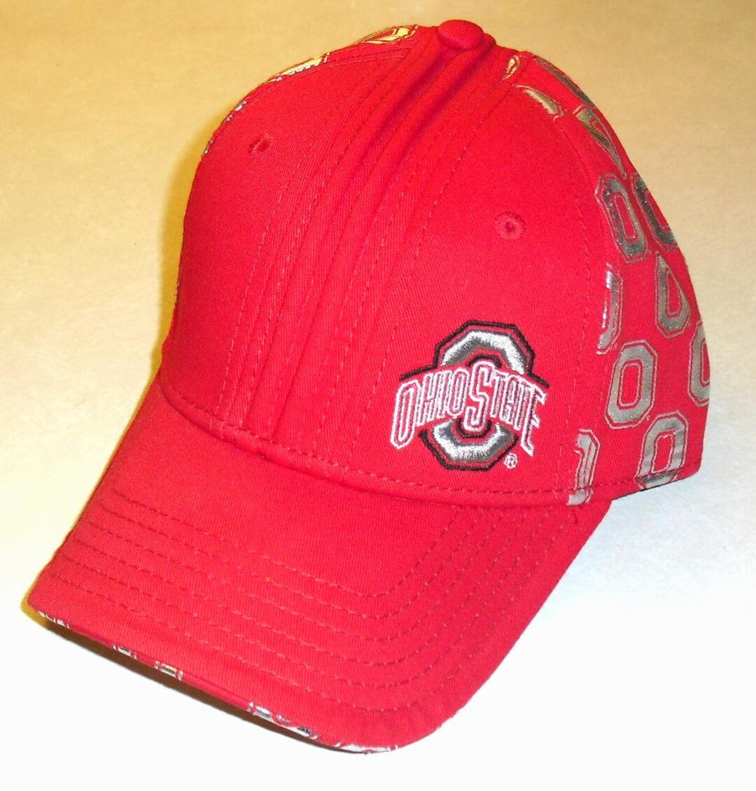 Ohio State Buckeyes Logos All Over Vintage Original Mens Strapback Hat ...