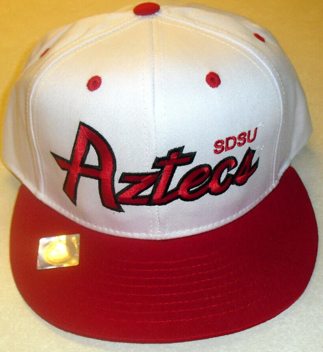 San Diego State Aztecs University Snapback Hat New Ncaa White - Etsy