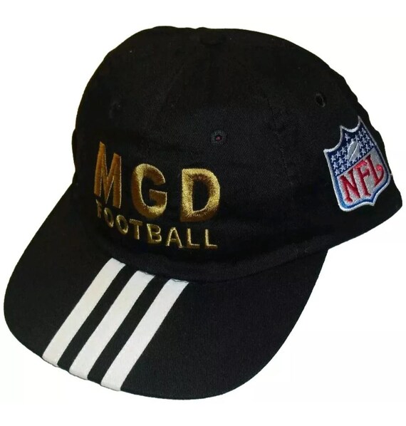 Mgd Miller Genuine Draft Beer Nfl logo Vintage 90s Ad… - Gem