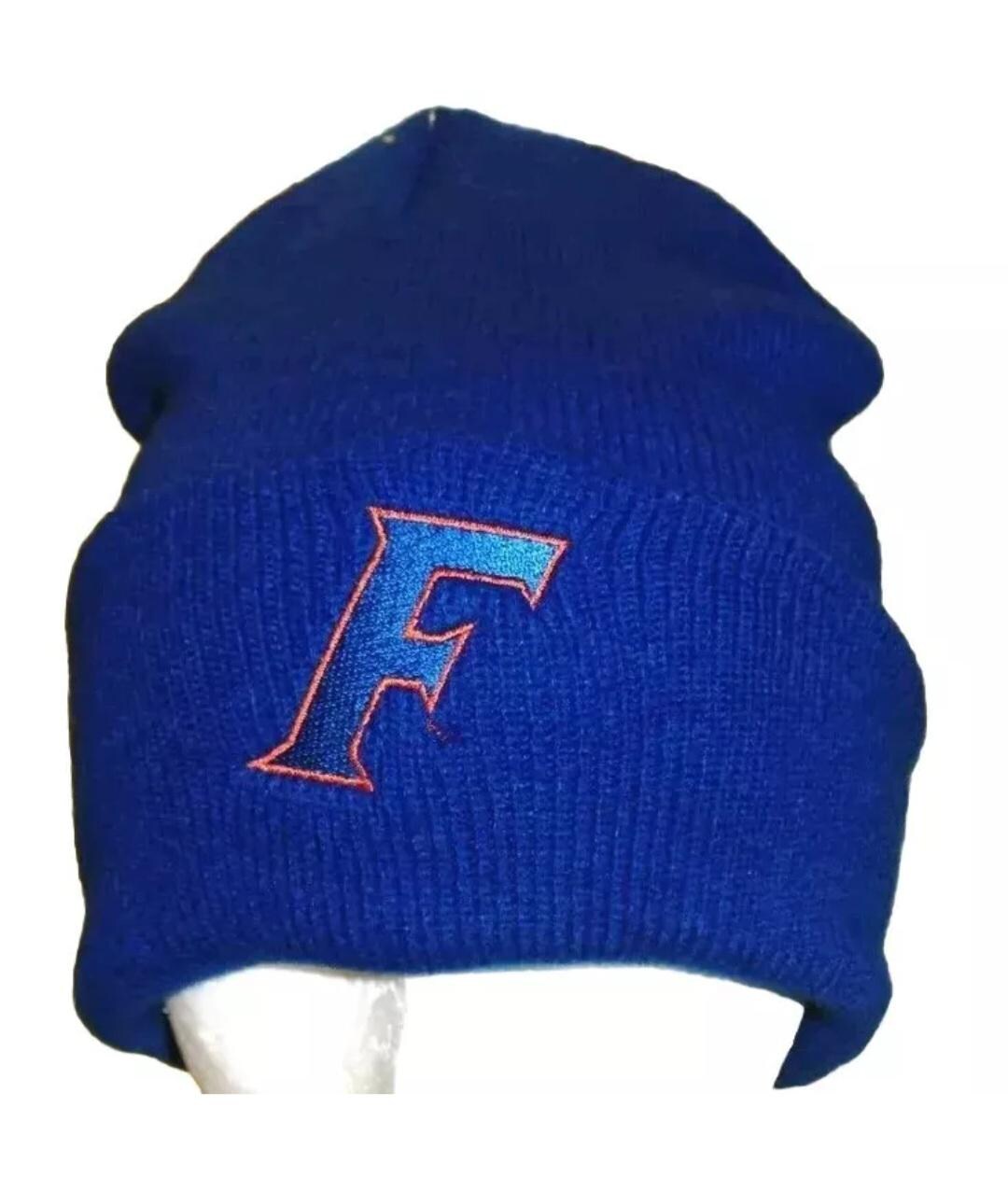 Florida Gators F Logo Mens Blue Beanie Winter Hat Cap New Ncaa - Etsy