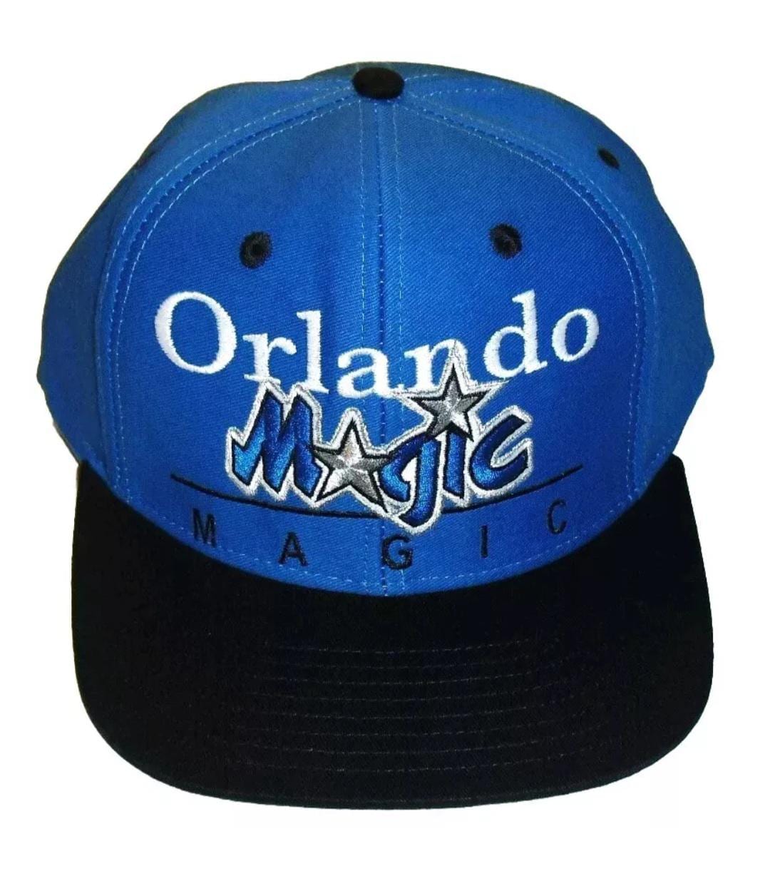 Orlando Magic Adidas Mens Snapback Hat Shaq Penny Years Blue Black New ...