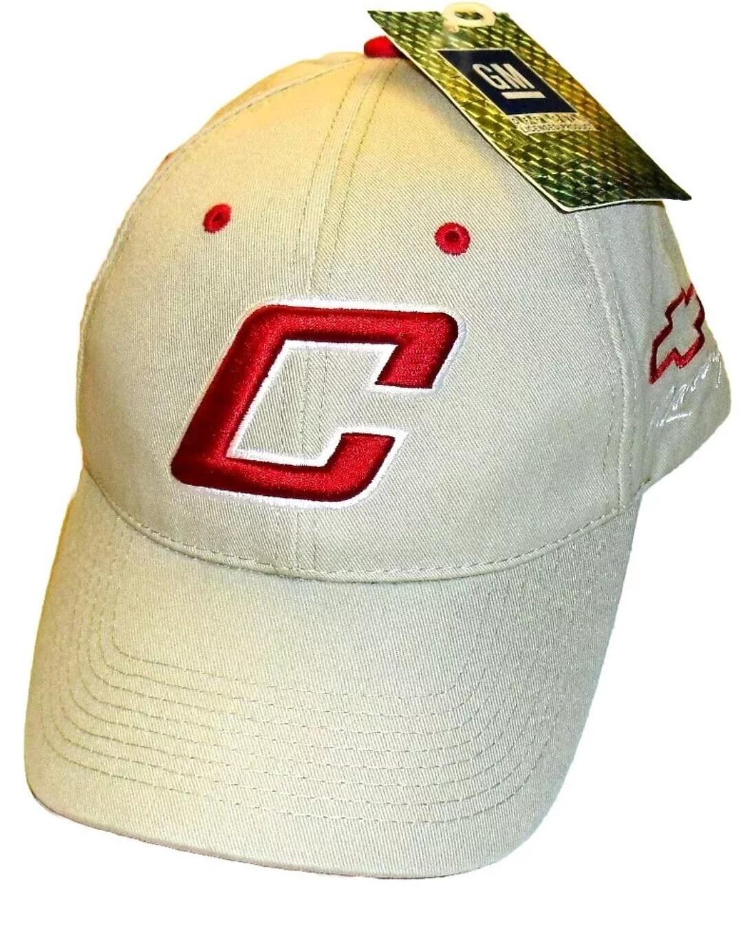 Chevrolet Chevy Racing Mens C Logo Adjustable Strapback Hat Cap Nascar ...