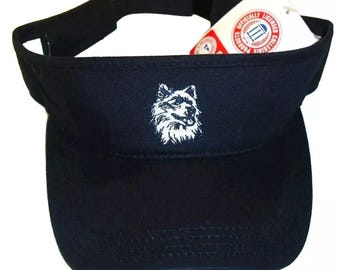 Uconn Huskies University Zephyr Mens White Fitted Hat Sz 7 1/4 New Ncaa ...