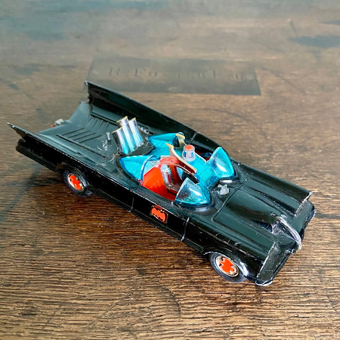 Vintage Bat Man Car, 1960s Action Hero Toy Car, Gift for Dad - Etsy