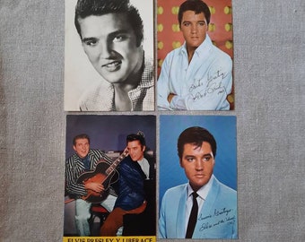 5 Elvis Presley Postcards - Etsy