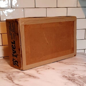 Vintage Shop Advertising Old Grocery Box 1900s Advertising - Etsy