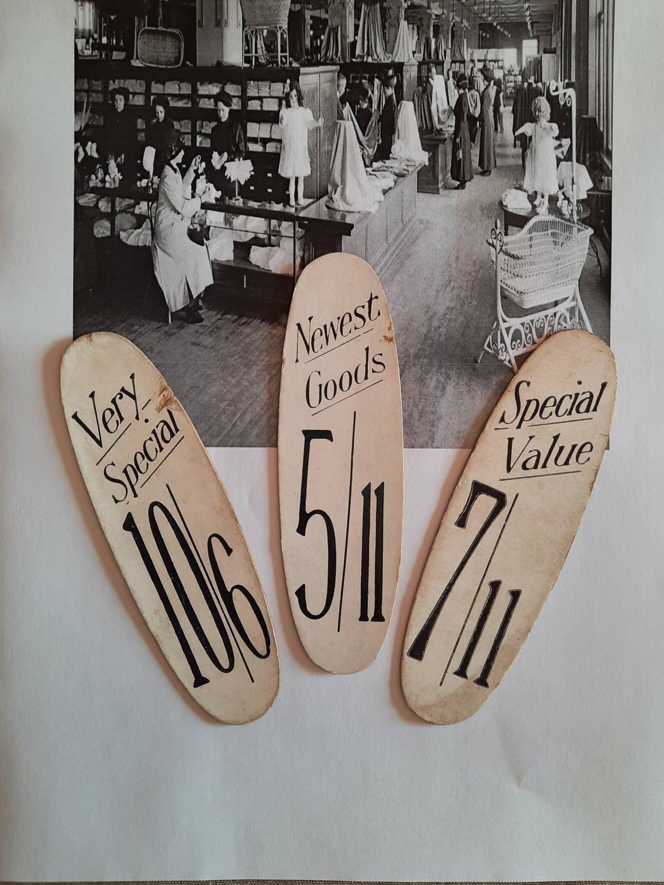 1920's Shop Price Label Pre-decimal Vintage Shop Price | Etsy