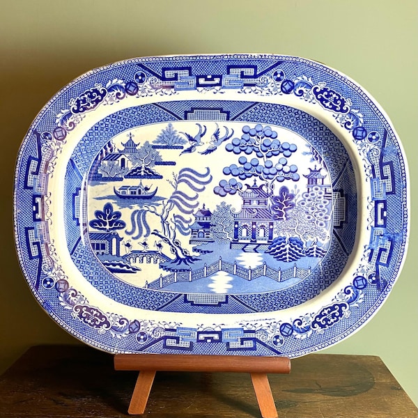Willow Pattern Plate - Etsy