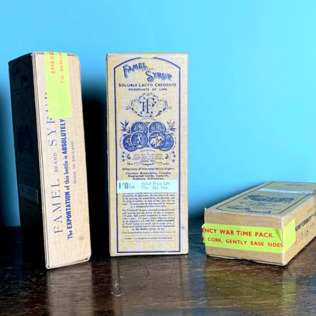 Vintage Medicine Box, Wartime Medical Supplies, Antique Chemist ...