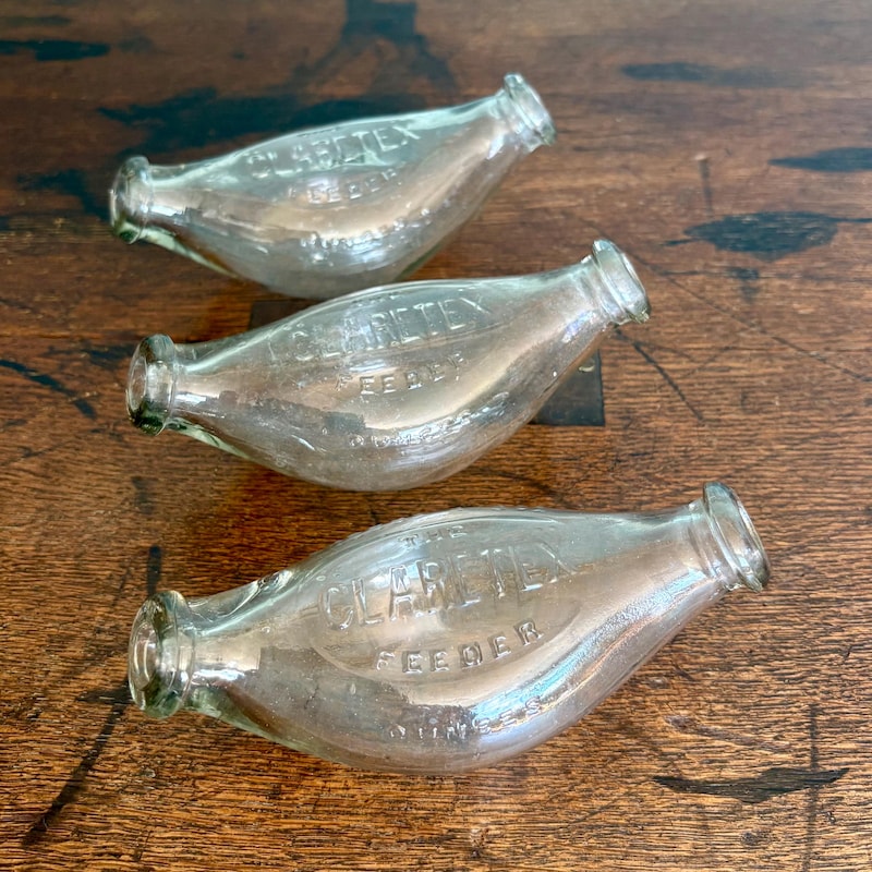 Antique Glass Feeding - Etsy UK