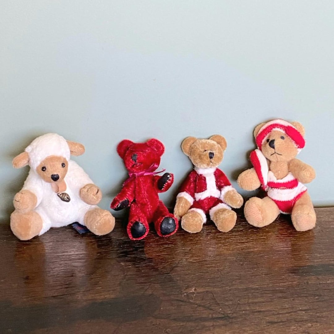 Tiny Teddy Bear, Small Jointed Teddies, Gift for Collector - Etsy UK
