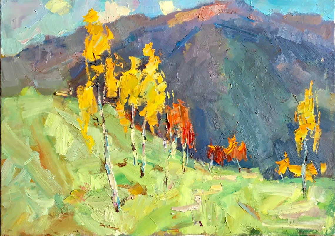 Spring Original Oil Painting Large Impressionist Art - Etsy