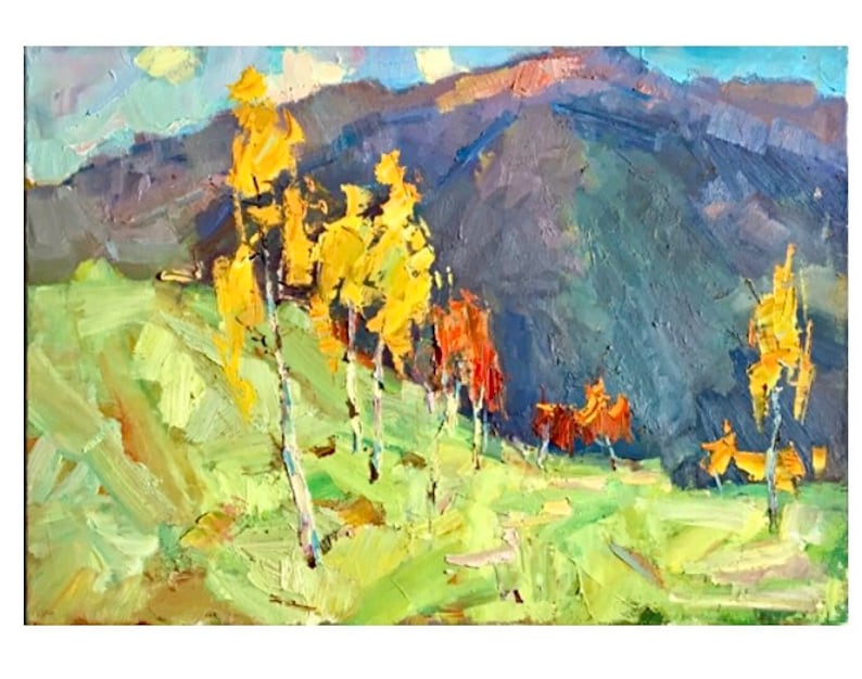 Spring Original Oil Painting Large Impressionist Art - Etsy