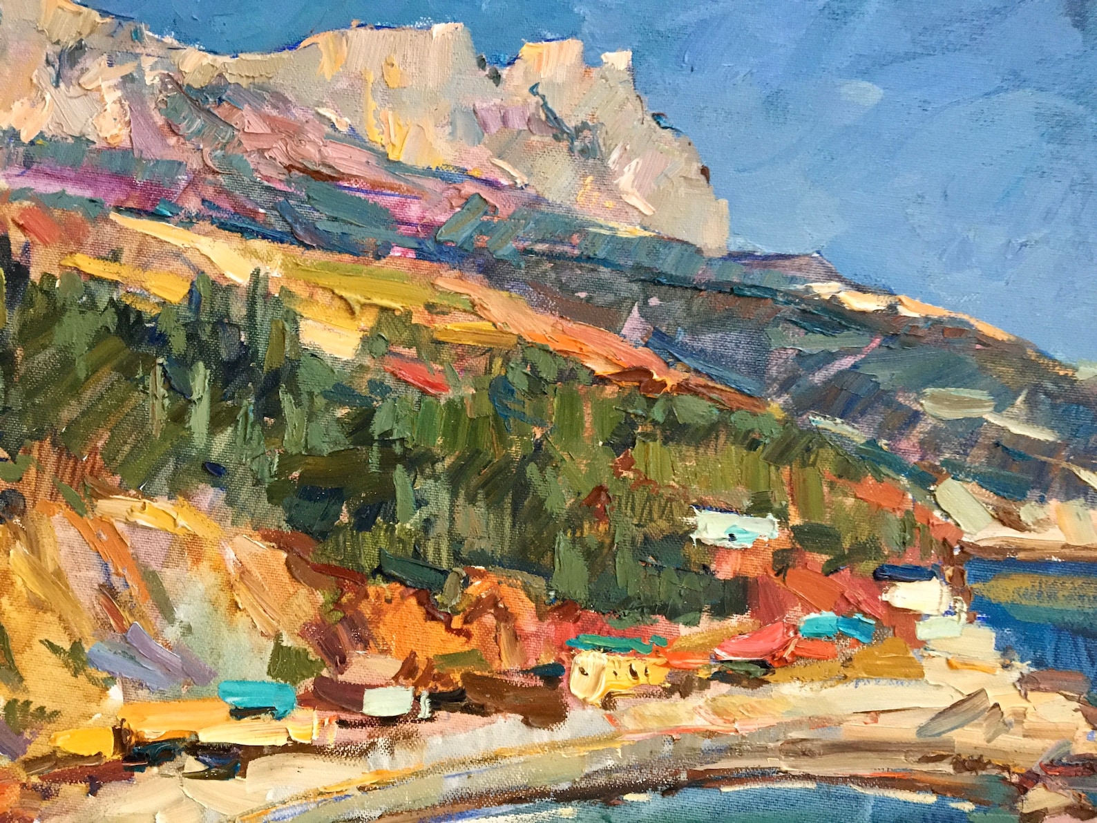 Seascape OIL Painting, Impressionist Painting, Sea Landscape, Ocean ...