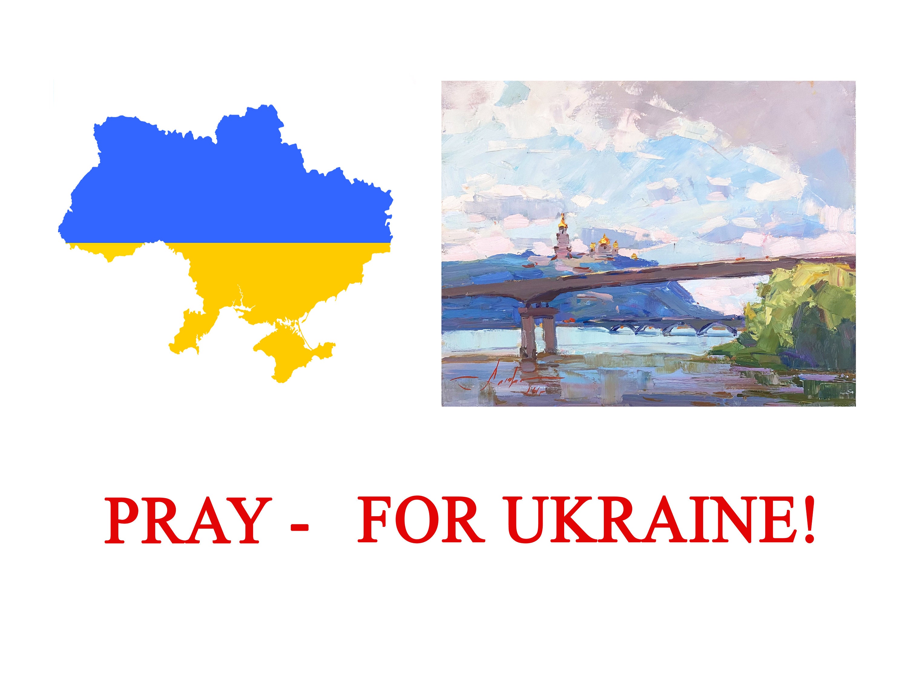 Ukrainian art Digital file Ukraine Stand with Ukraine Drawing ...