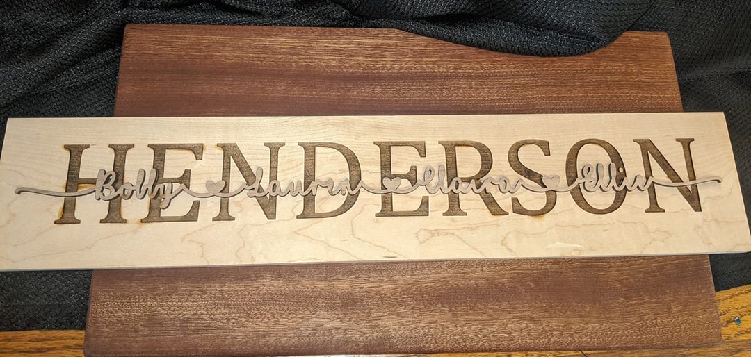 Personalized Wood Signs With Names - Etsy
