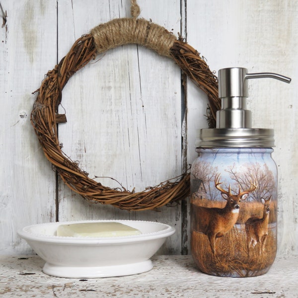 Deer Soap Dispenser - Etsy