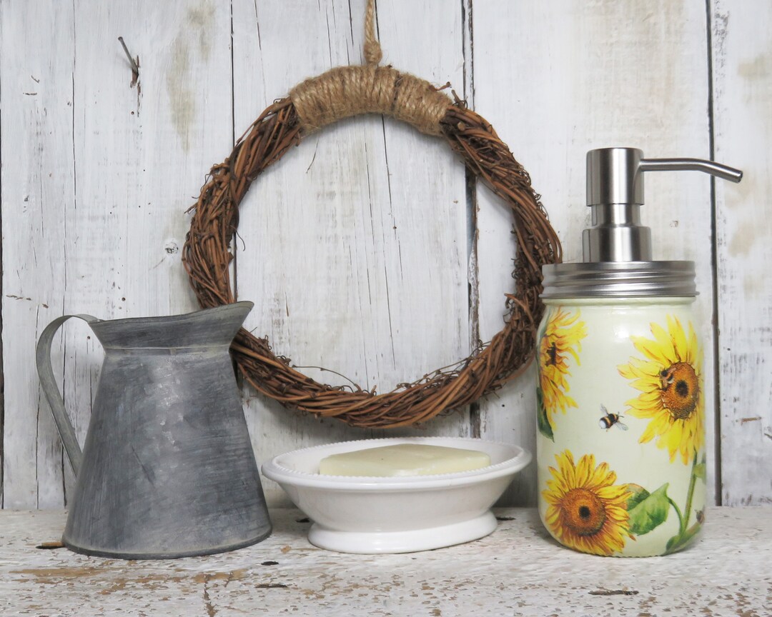 Sunny Yellow Sunflowers Bumblebees Bees Sunflower Flowers Floral ...