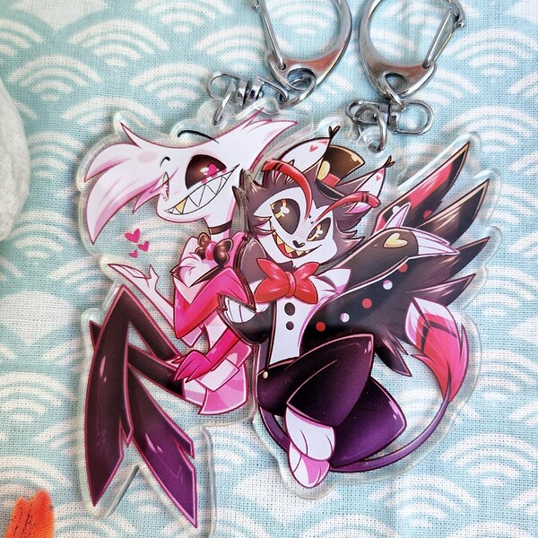 Hazbin Hotel Key Keychain - Etsy