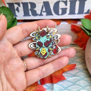 Japanese Dragon Hard Enamel Pin - Etsy