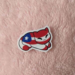 Cats as Country Flags of the World Stickers United States United ...