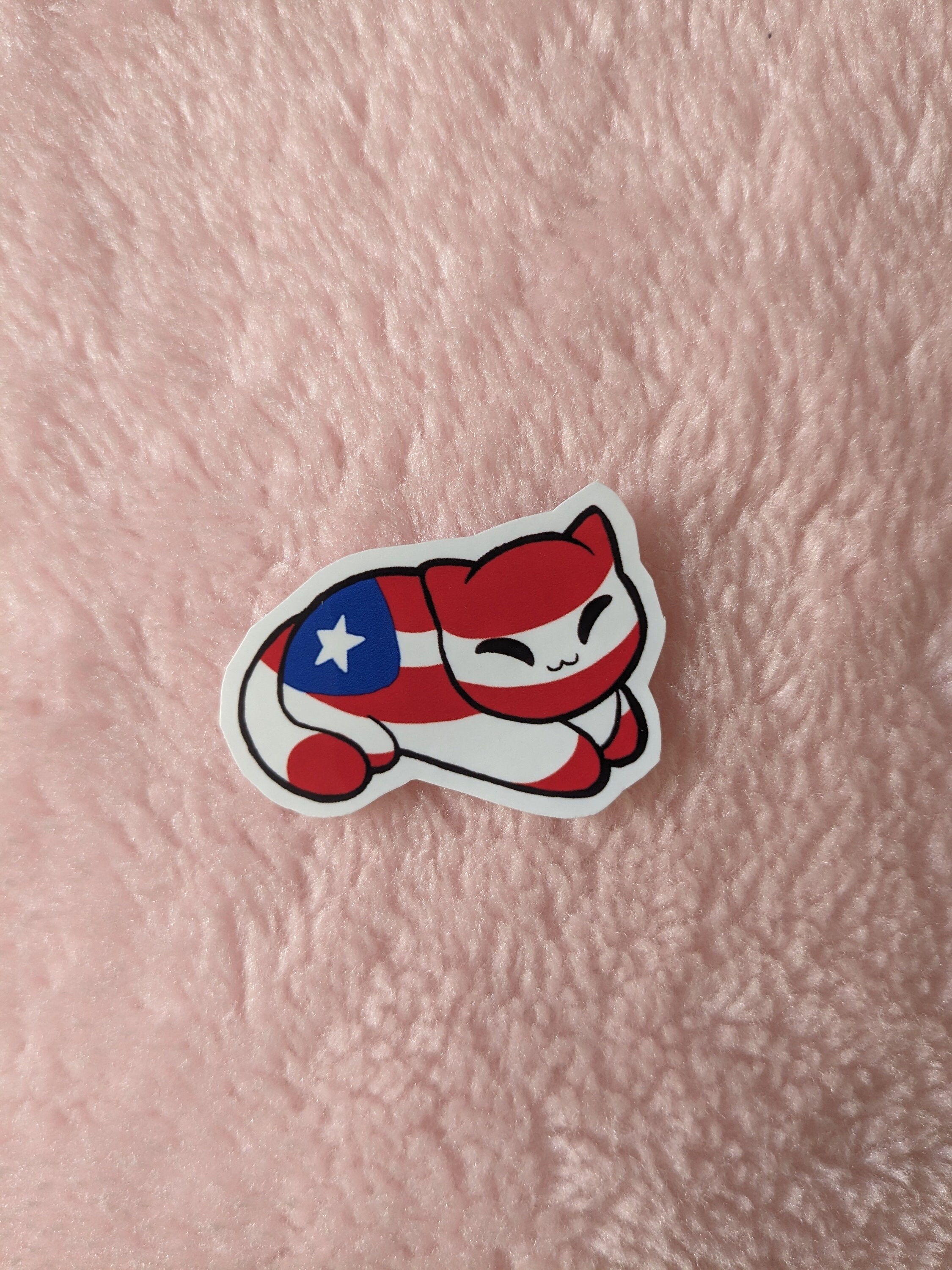 Cats as Country Flags of the World Stickers United States United ...