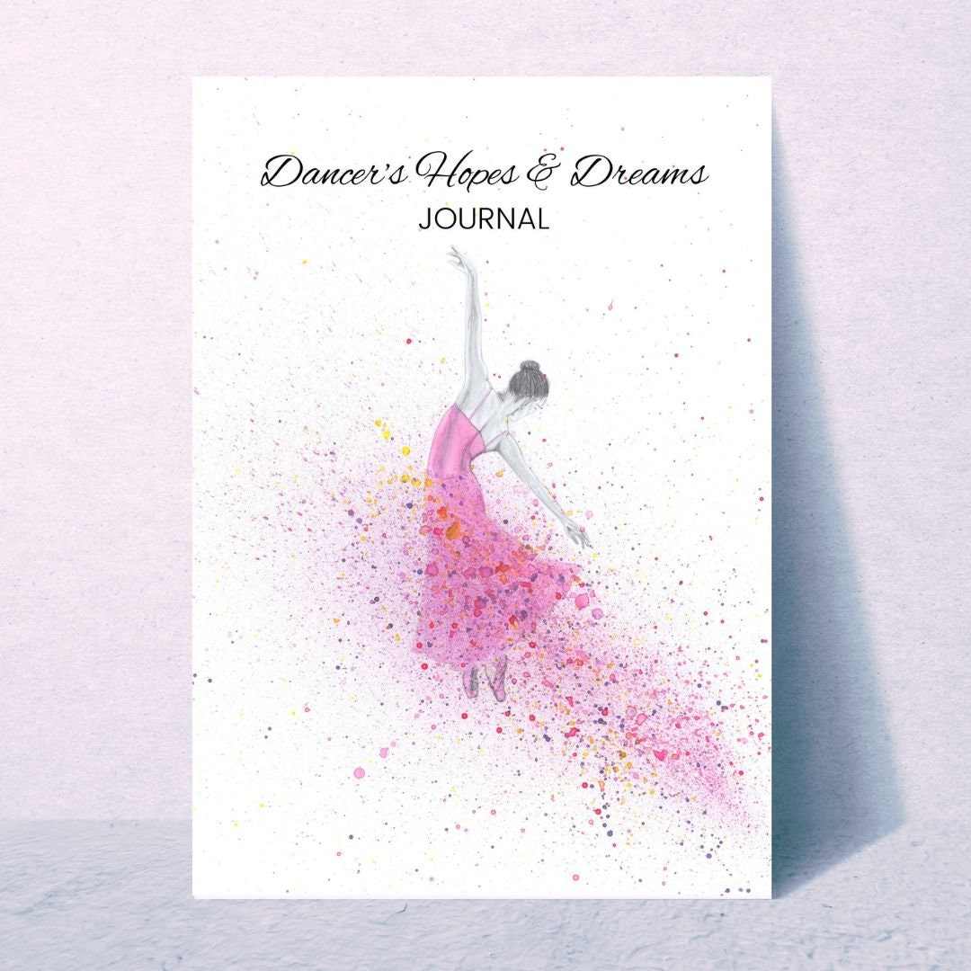 Printable Dancer Journal - Goal Setting | Motivation | 30 Day Habit ...