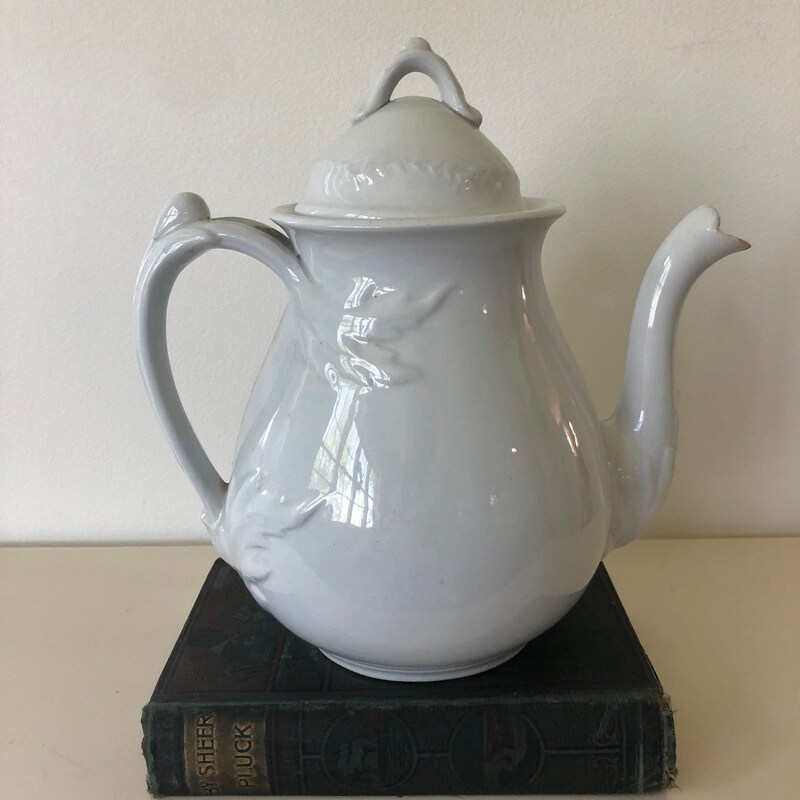 Embossed Teapot - Etsy